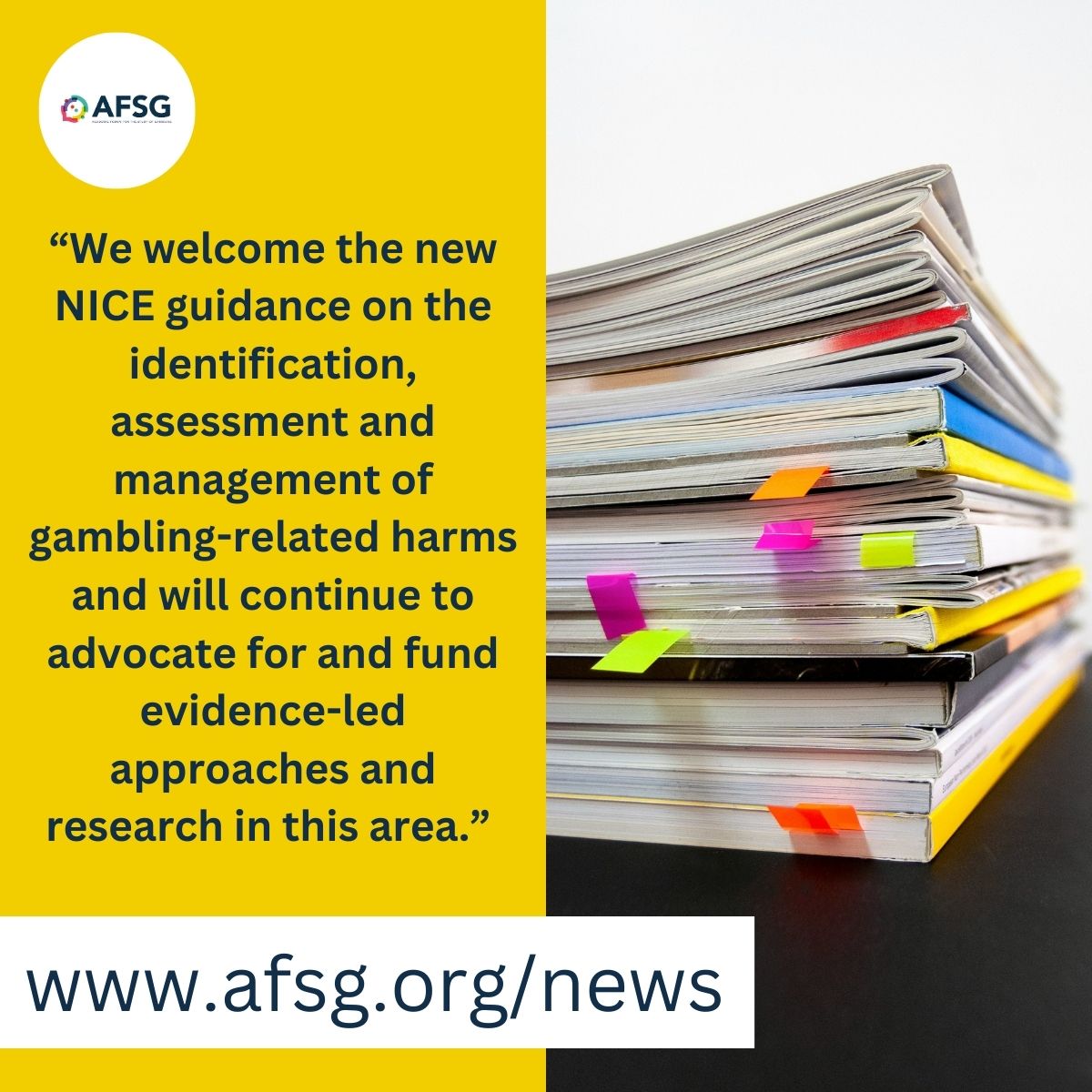 NICE Gambling Guidelines: AFSG’s View – Academic Forum for the Study of ...
